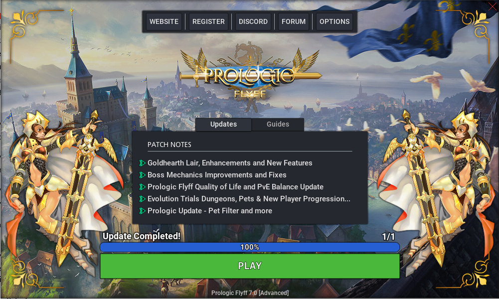 Exciting News: Launch of the New Prologic Flyff Client! - Patch Notes ...